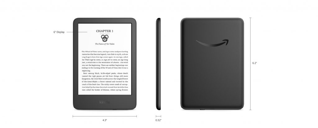 Amazon Kindle 2022 e-reader – Pascal Computadoras